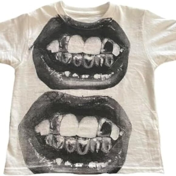 Other | Baby Tees Y2k Shirt 9s Outfit Woman 2000s Fashion Graphic Tees ...